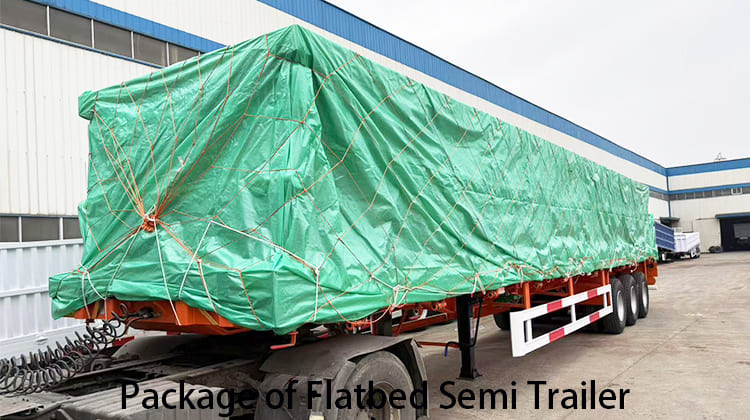Tri Axle Flatbed Semi Trailer Manufacturers for Sale in Saudi Arabia