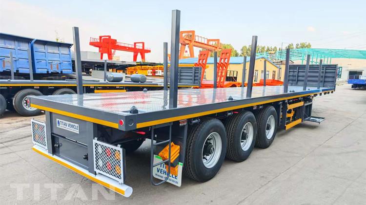 2025 New Model Flat Bed Trailer for Saudi Arabia Market