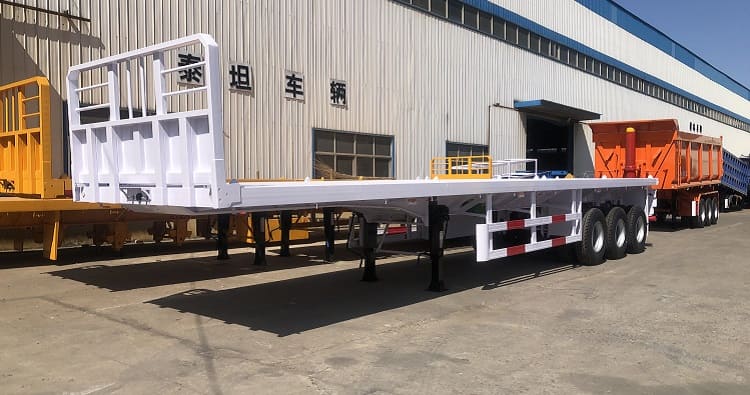 3 Axle Flatbed Trailer for Sale in Saudi Arabia