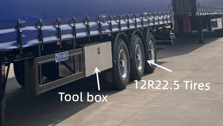 40 Foot Curtain Side Trailer for Sale in Saudi Arabia